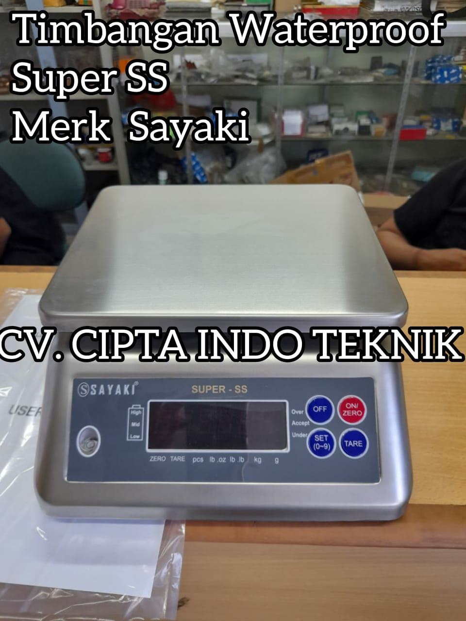 Jual Timbangan TIMBANGAN MEJA SUPER SS 30 Kg SAYAKI SURABAYA Timbangan Meja (Weighing Scale ...
