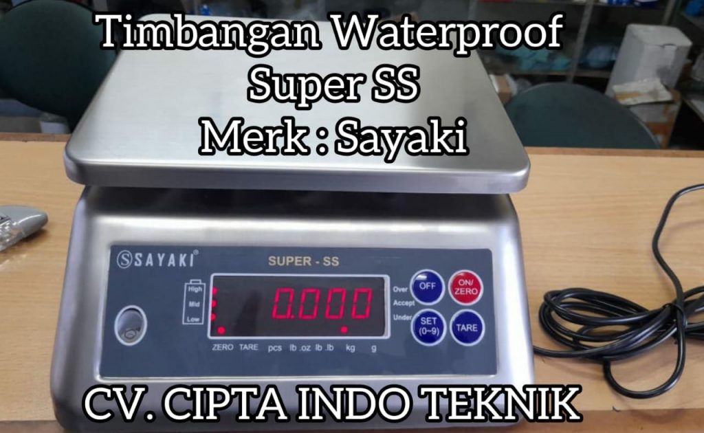 Jual Timbangan TIMBANGAN MEJA SUPER SS 30 Kg SAYAKI SURABAYA Timbangan Meja (Weighing Scale ...