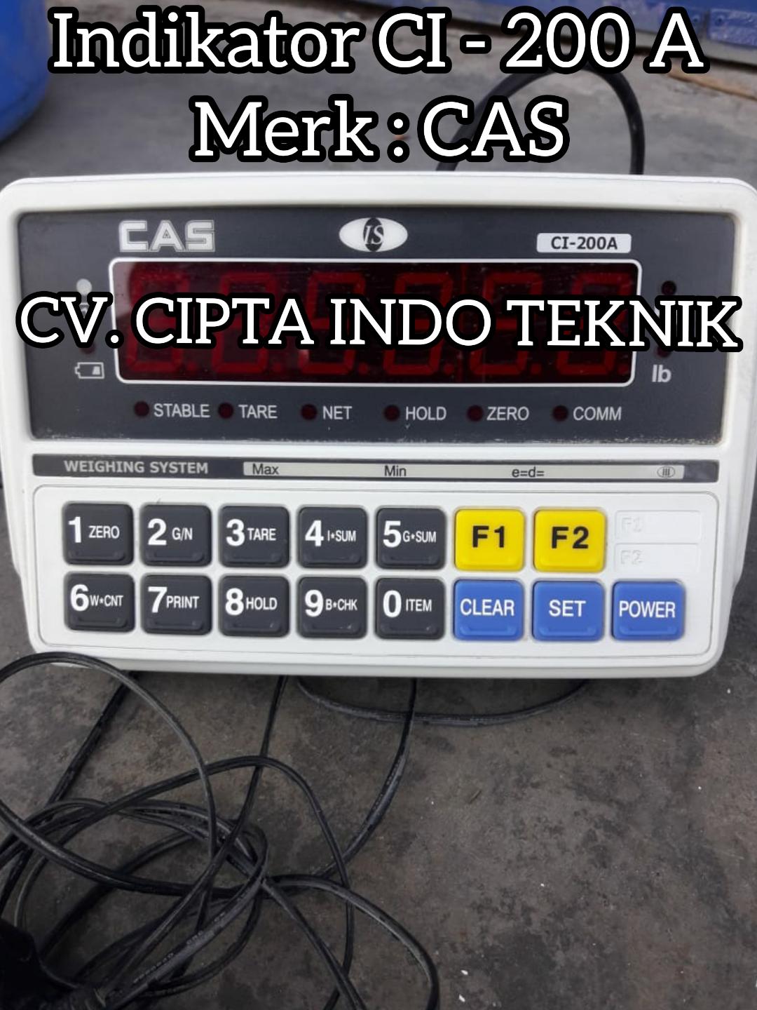 Jual Timbangan INDIKATOR CI - 200 A MERK CAS Indicators CAS di Surabaya ...