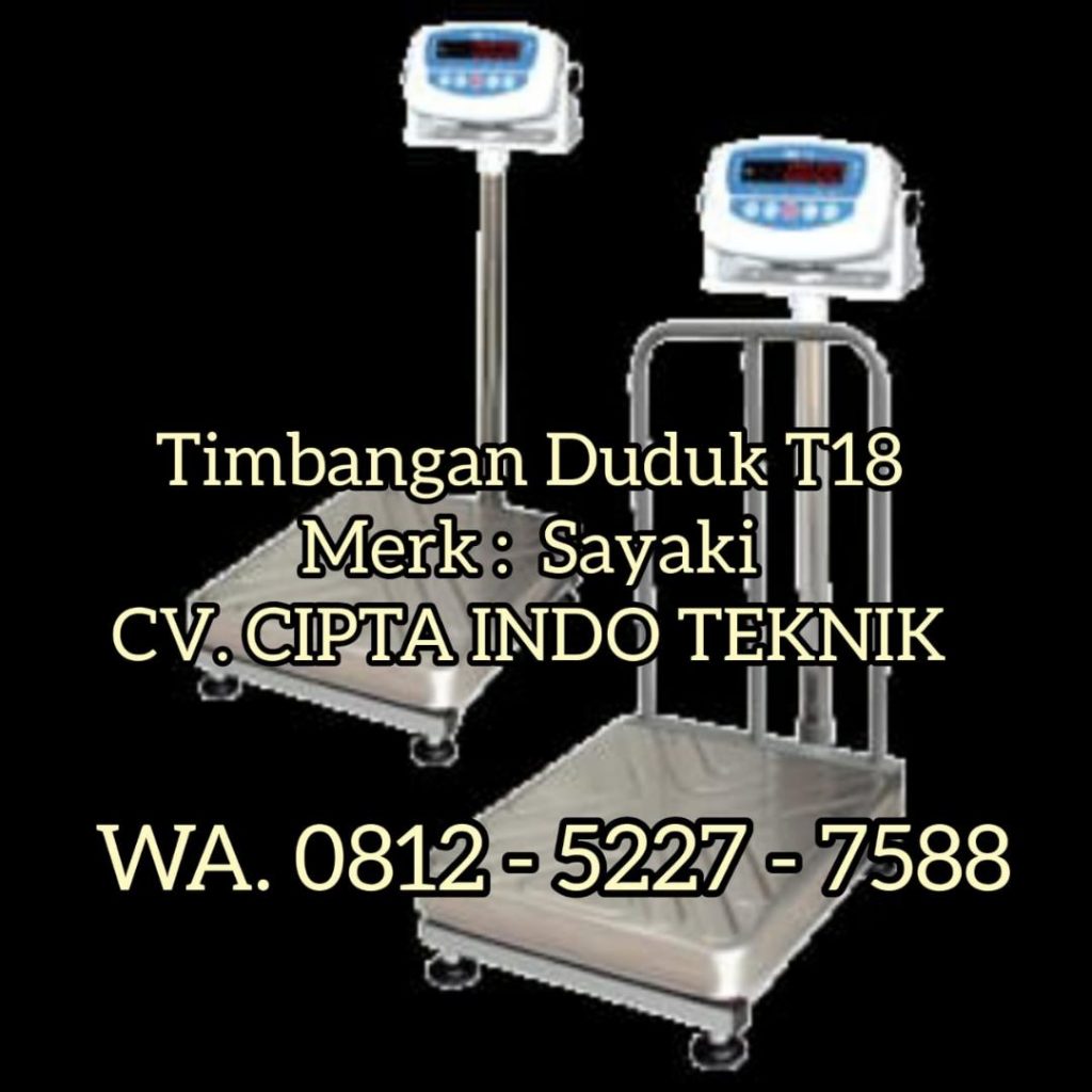Jual Timbangan TIMBANGAN BARANG 500 KG + TERA METROLOGI Timbangan Barang SONIC - SAYAKI di ...